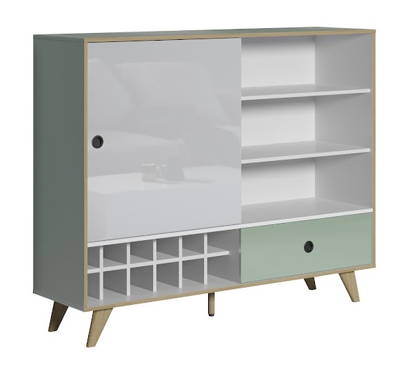 Buffet avec range-bouteilles Adelaide | LesTendances.fr