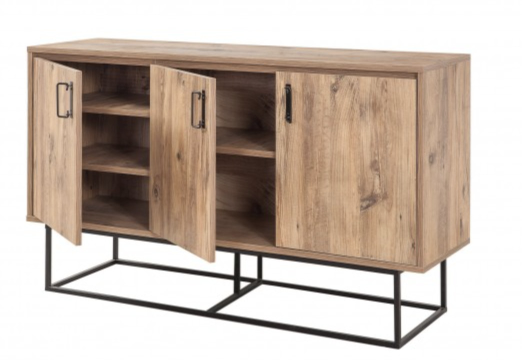 Buffet 3 portes fletcher chene 863SPH3914 | LesTendances.fr