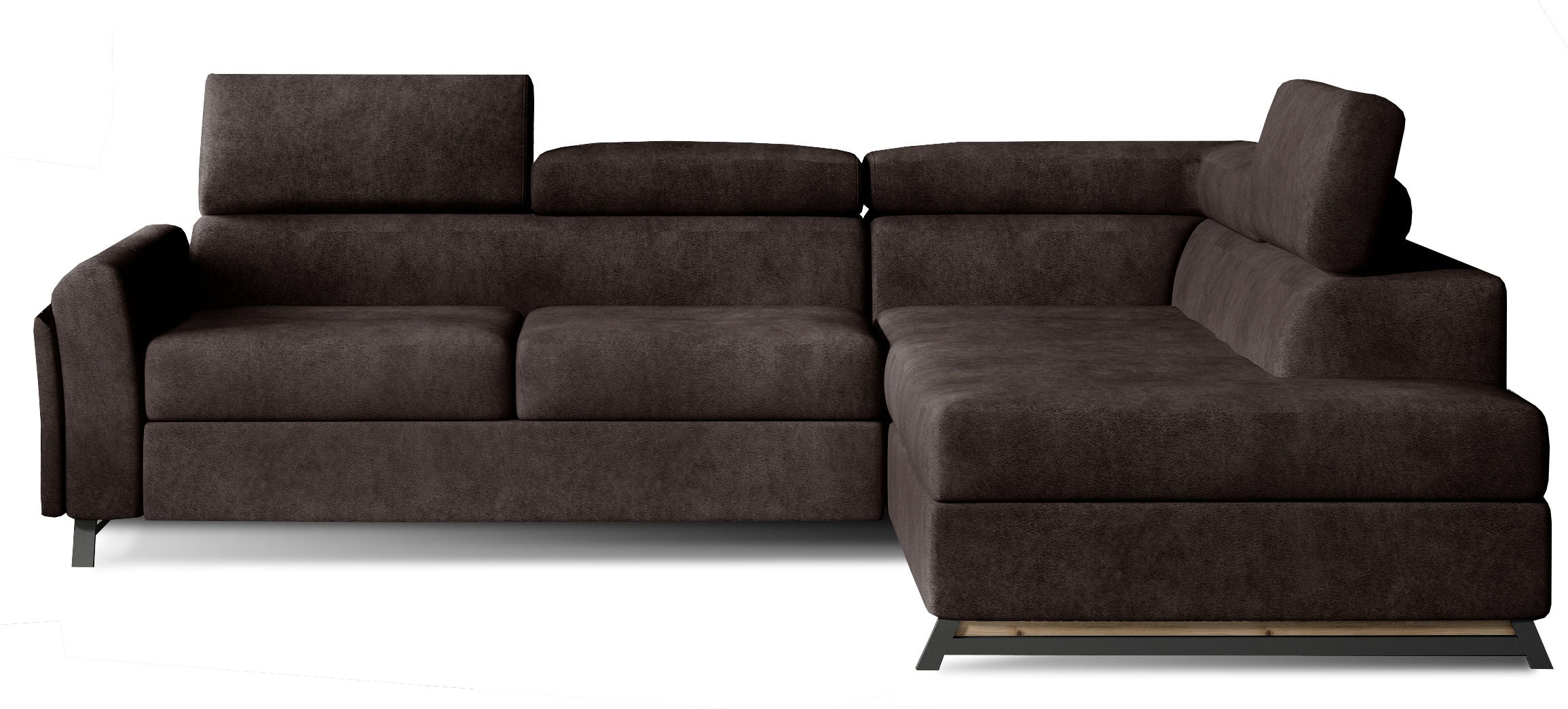 Kathy Home - Canapé Kairos marron | LesTendances.fr