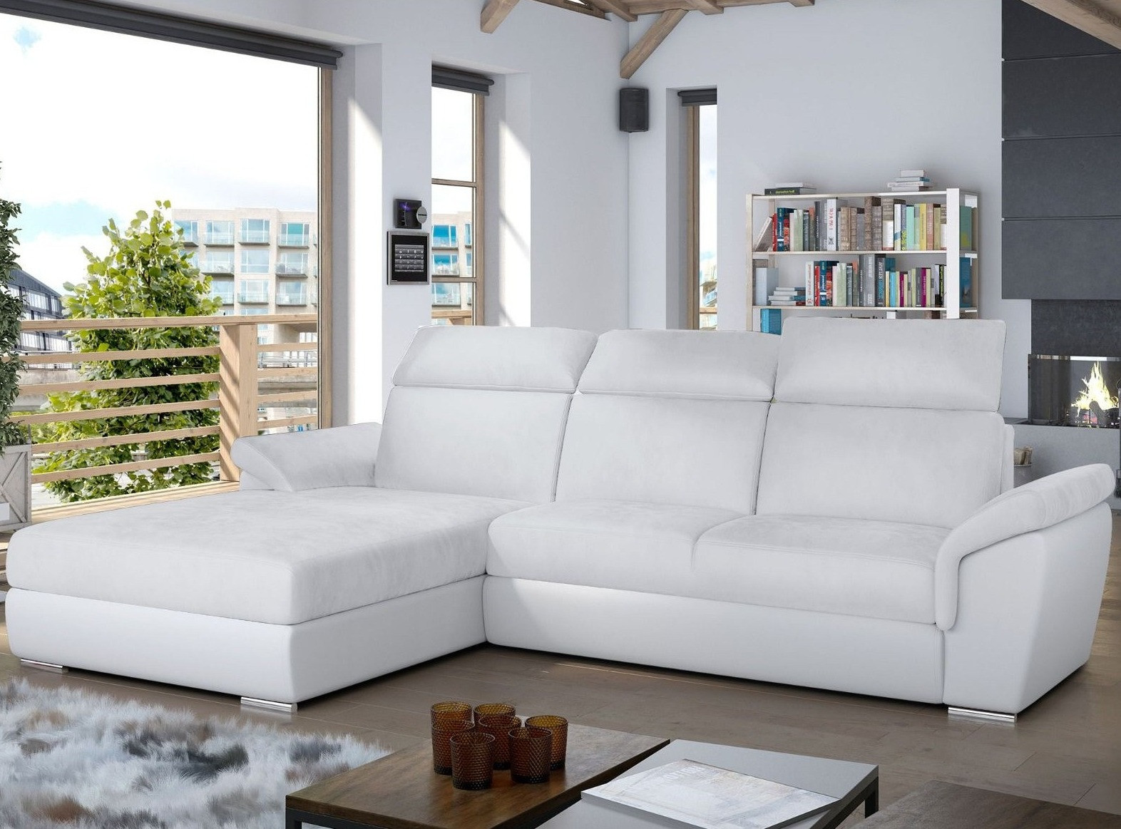 Canape D Angle Simili Cuir