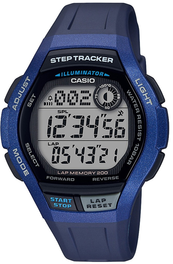 Casio Step Tracker 200 Lap Memory WS-2000H-2AV | LesTendances.fr