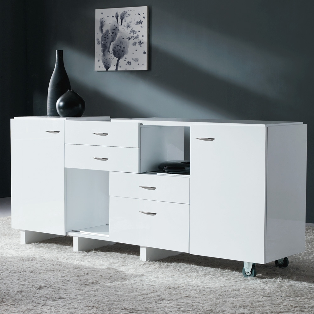 Commode Blanche extensible Kingsize | LesTendances.fr