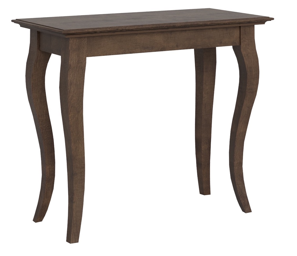 Tozani - Console extensible noyer foncé 14 personnes 45 à 305 cm Basy ...