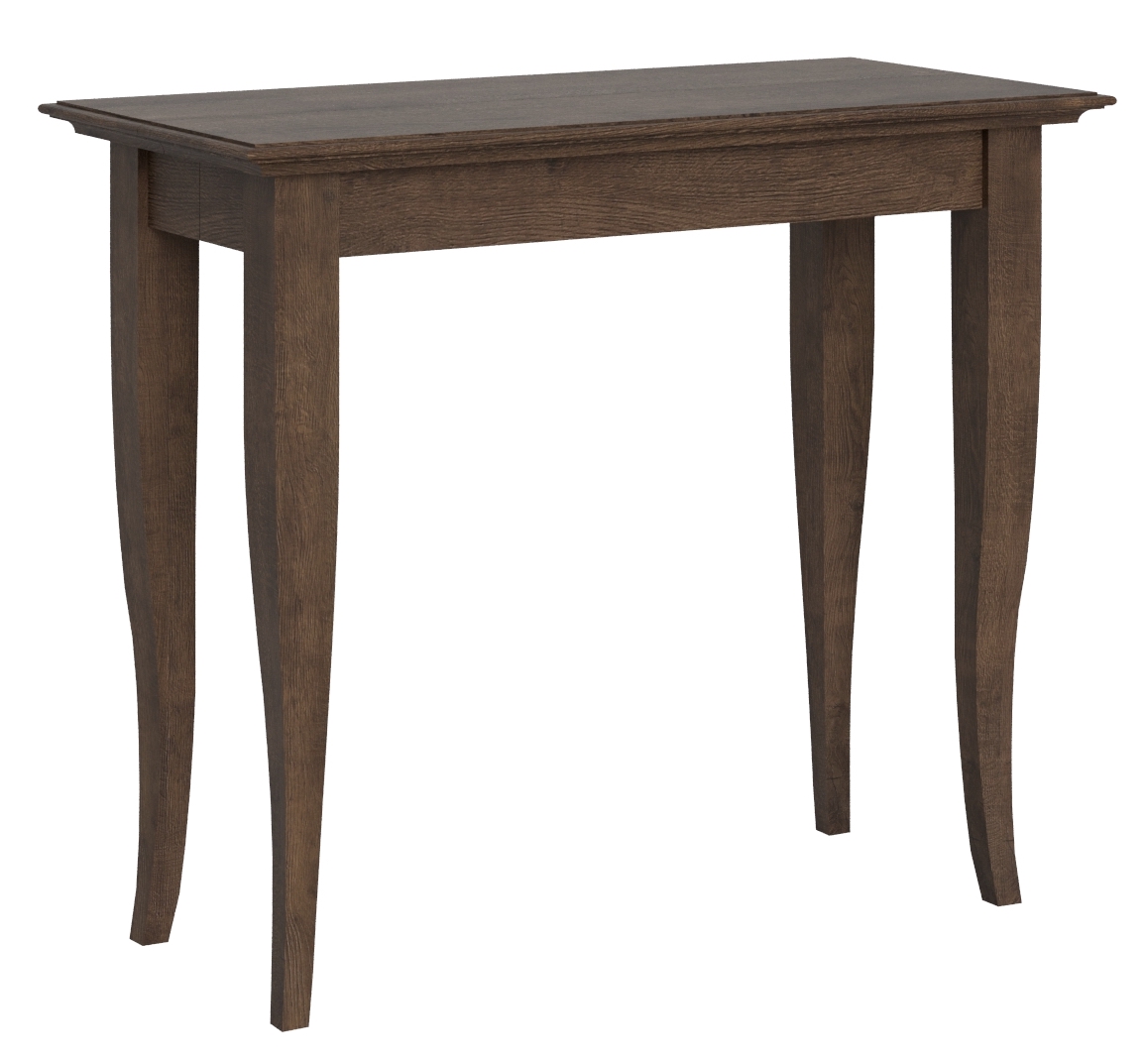 Tozani - Console extensible noyer foncé 14 personnes 45 à 305 cm Vero ...