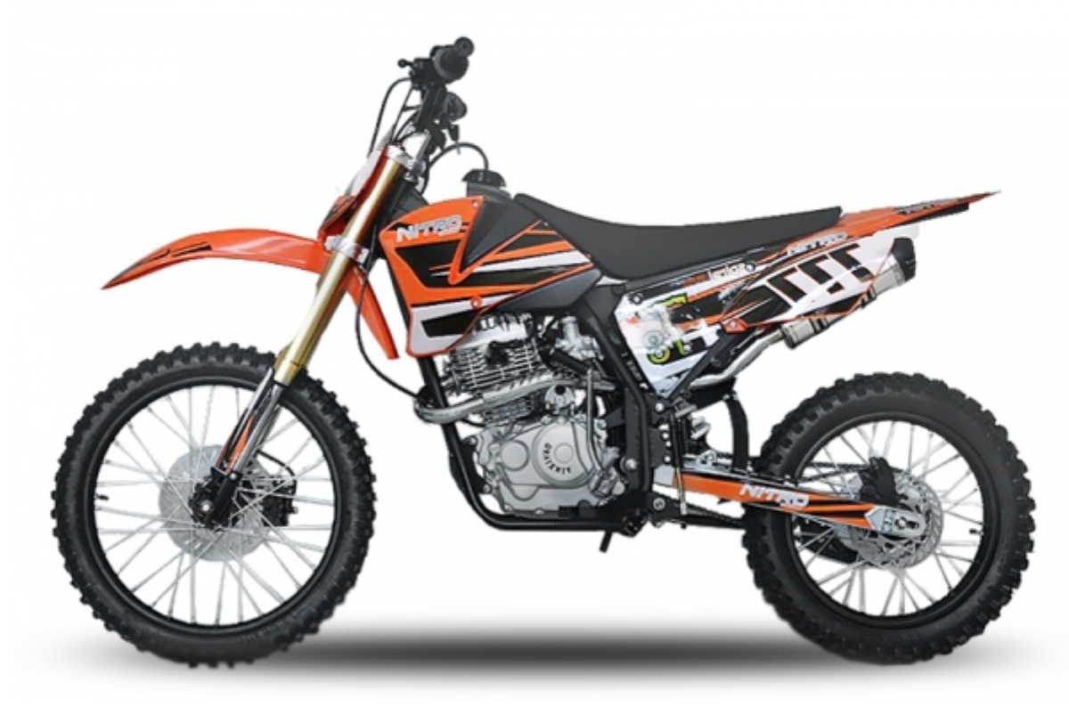 Hurricane 250cc orange 19/16 pouces Dirt bike nouvelle version ...