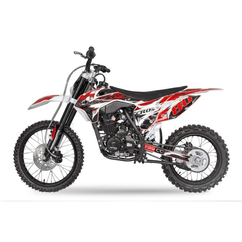 Hurricane 250cc rouge 19/16 pouces Dirt bike nouvelle version ...