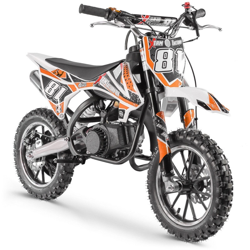 Moto cross pocket 50cc 2 Temps 10/10 orange | LesTendances.fr