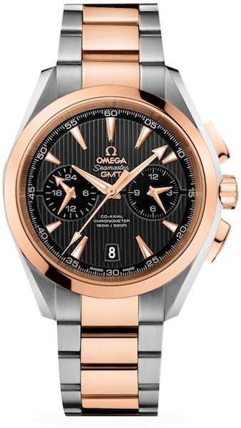 Omega Seamaster Aqua Terra - 9605 Co-axial Gmt Chronograph Movement ...
