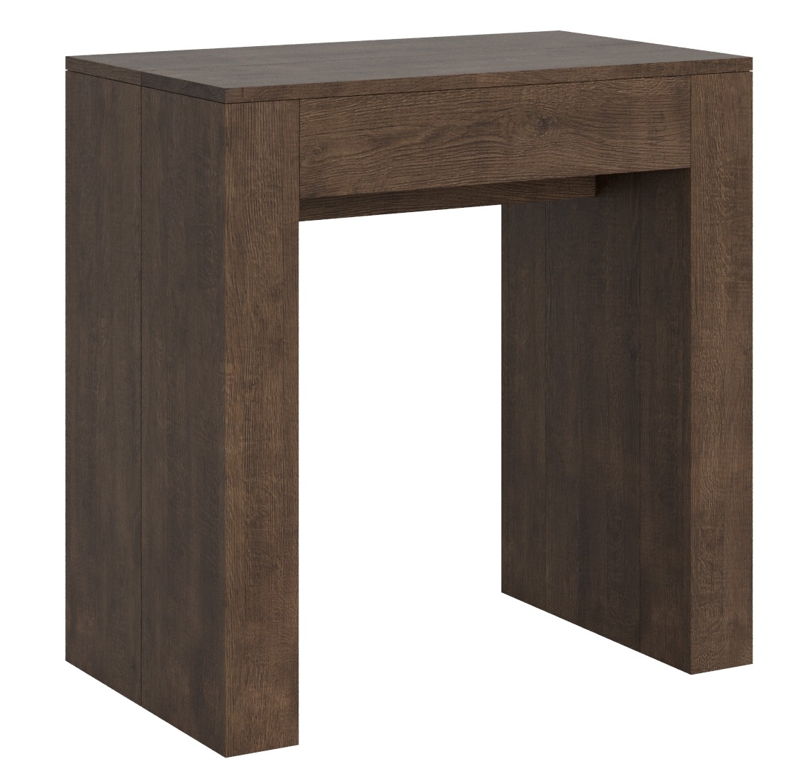 Tozani - Console extensible allin bois noyer | LesTendances.fr