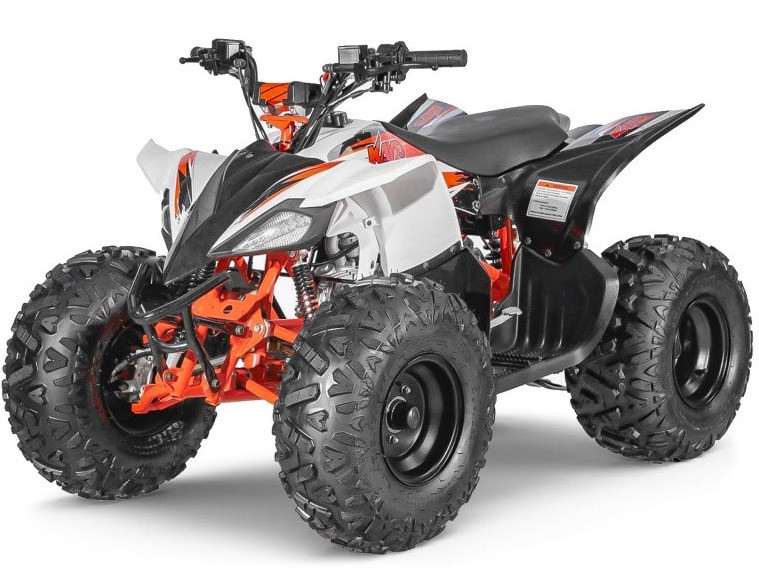 Quad 110cc Kayo AT110 blanc 8" | LesTendances.fr