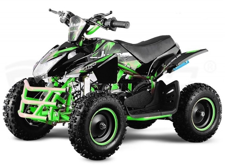 Quad 49cc Jumpy Tuning 6" noir et vert | LesTendances.fr