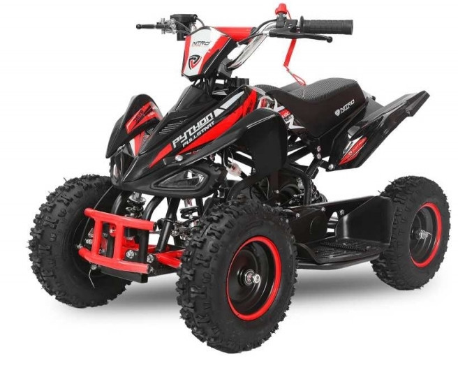 Quad enfant Python 49cc 4" rouge | LesTendances.fr