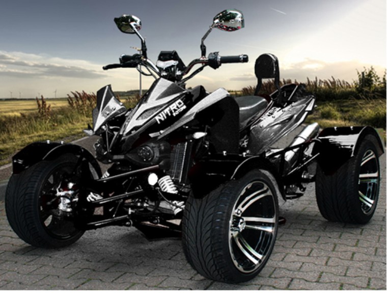 Quad Homologué 300cc Jinling RS14 racing noir | LesTendances.fr