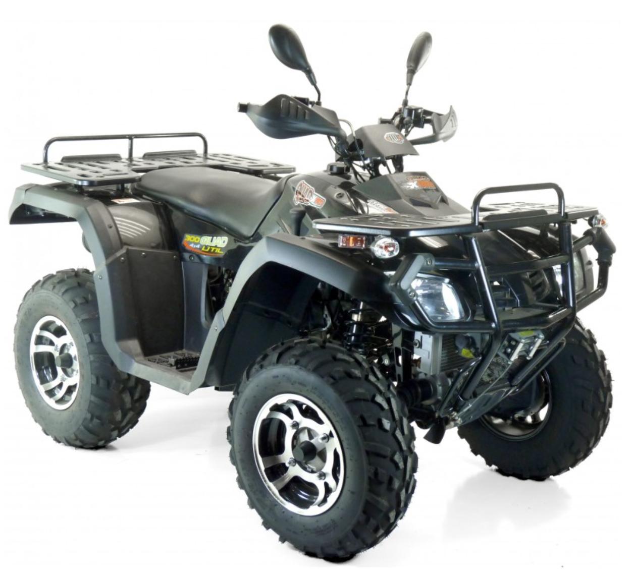 Quad Homologué Buyang utilitaire 300cc 4x4 Noir | LesTendances.fr
