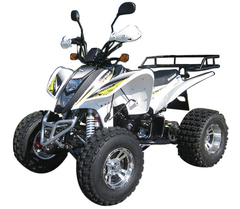 Quad Homologué route 250 cc Shineray STXE Blanc | LesTendances.fr