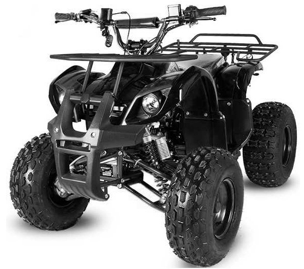 Quad semi automatique 125cc Toronto RG8 e-start 8" noir | LesTendances.fr