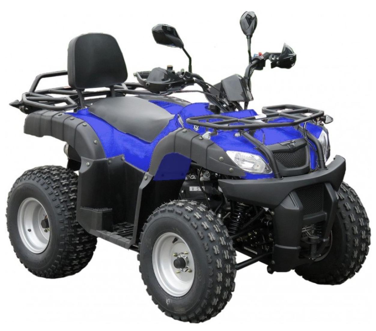 Quad Shineray utilitaire 200cc automatique bleu | LesTendances.fr