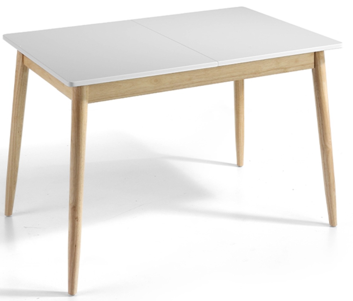 Les Tendances - Table bois clair extensible lucon | LesTendances.fr