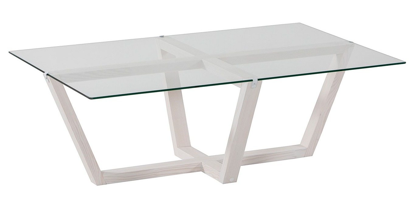 Les Tendances - Table basse Amalfi blanc 552NOS1453 | LesTendances.fr