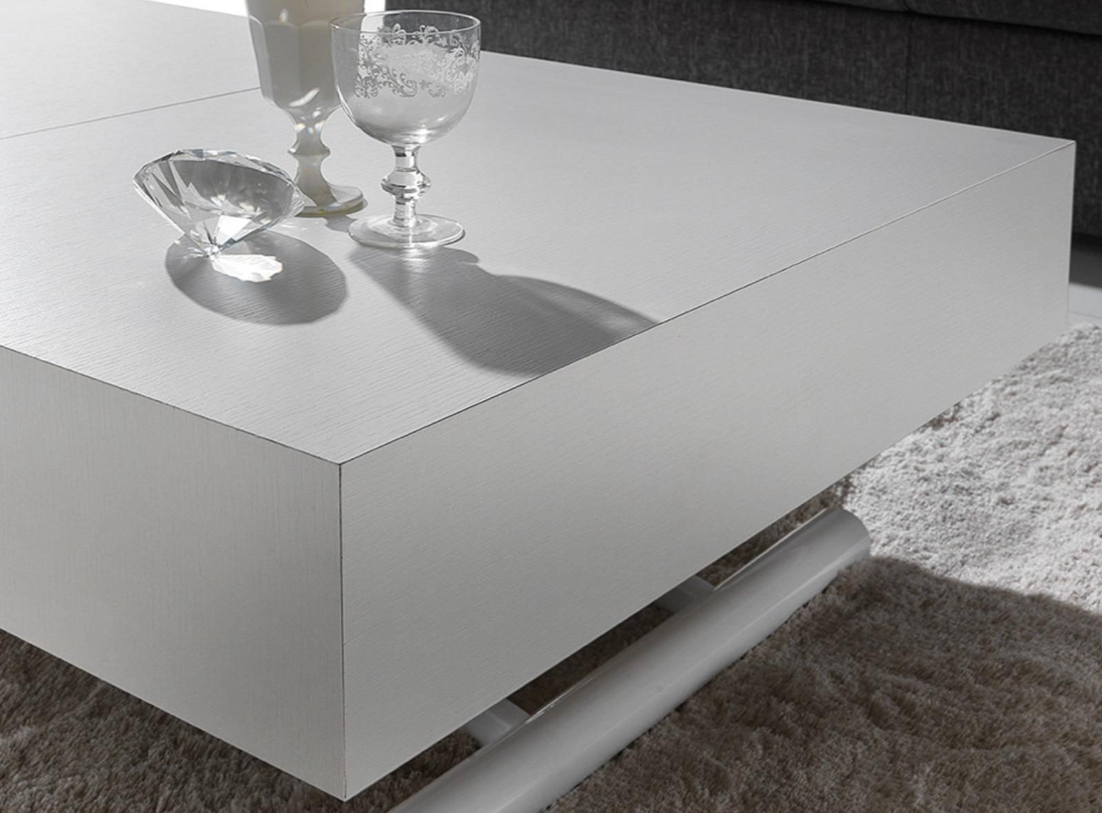 Table Basse relievable Block | LesTendances.fr