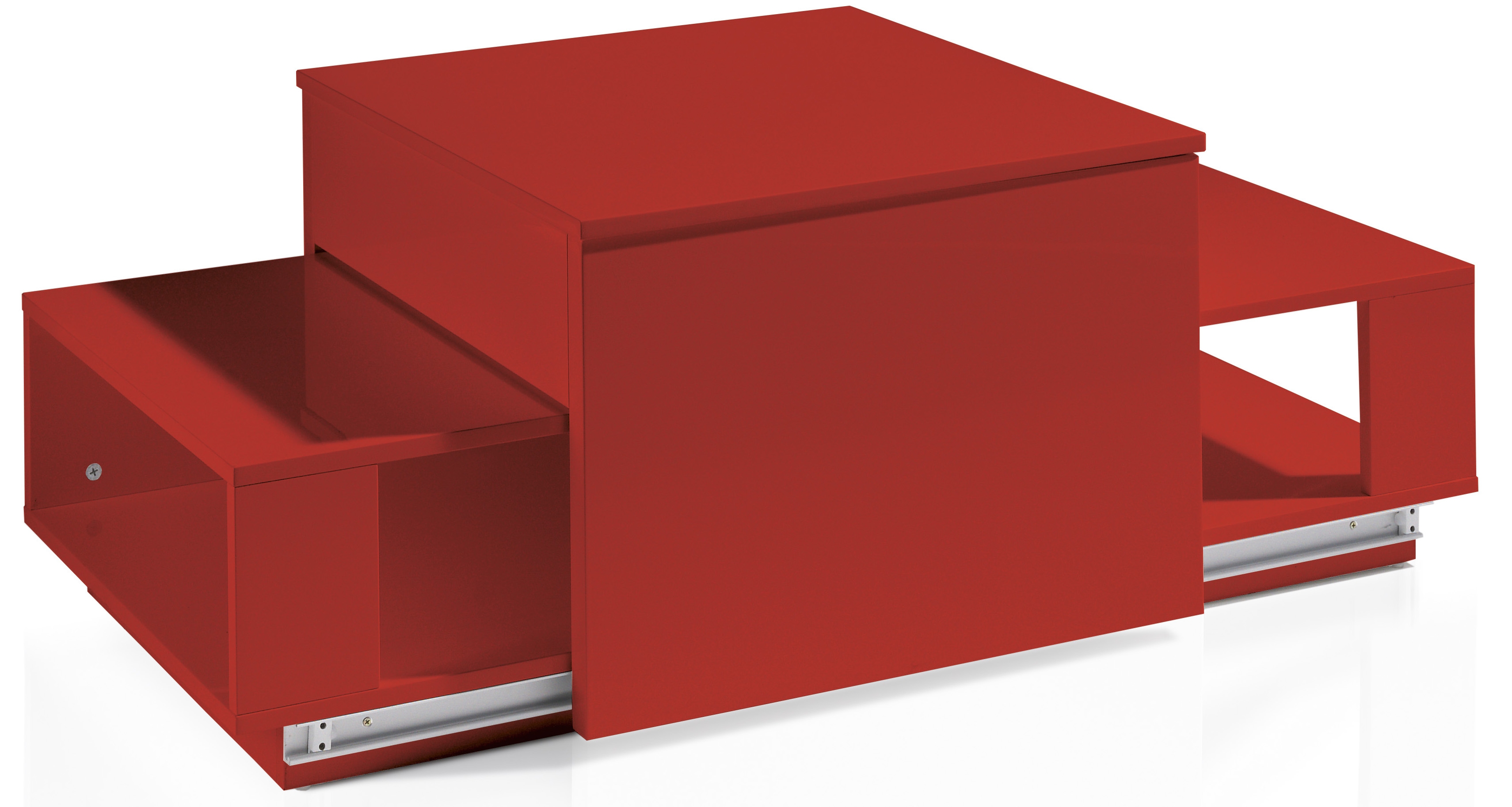 Angel Cerda Table Basse Relevable Laquée Rouge Optima Lestendancesfr 6958