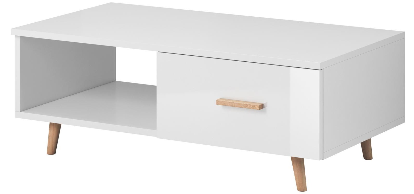 Table basse sweden 2 blanc | LesTendances.fr