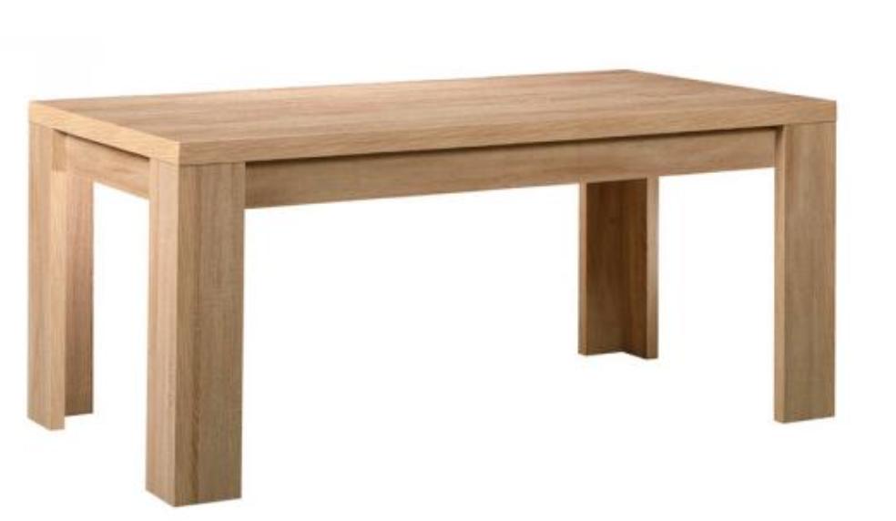 Table chêne clair avec allonge Season 180-280 cm Modéle Table sans ...