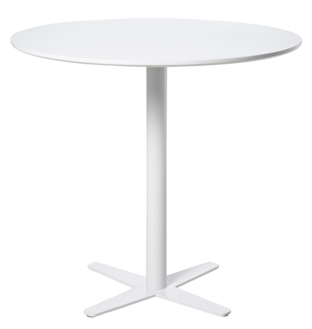 Table ronde blanc KALAMI 80 | LesTendances.fr