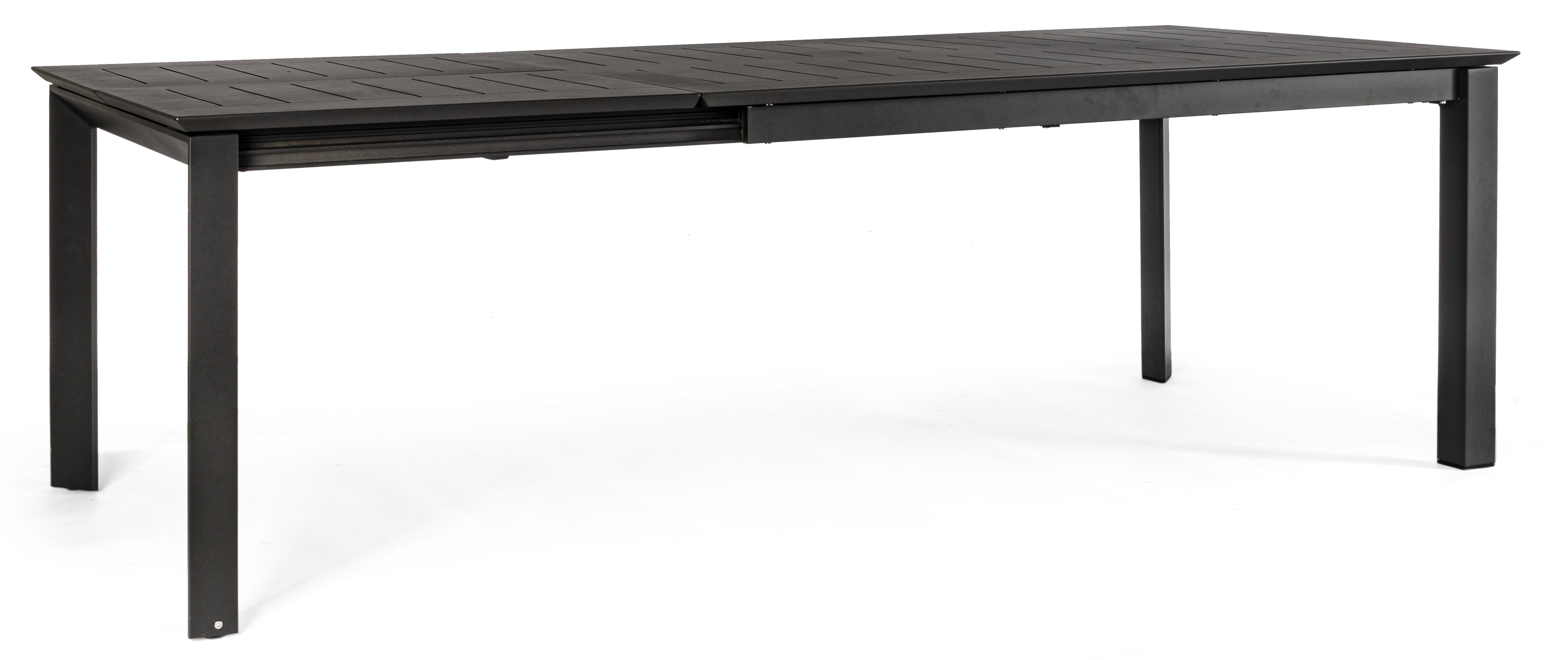 Table extensible konnor anthracite 160 | LesTendances.fr