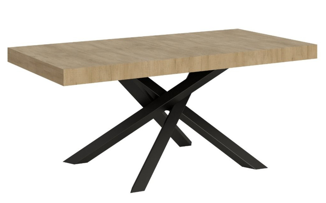 Table extensible Volantis anthracite | LesTendances.fr