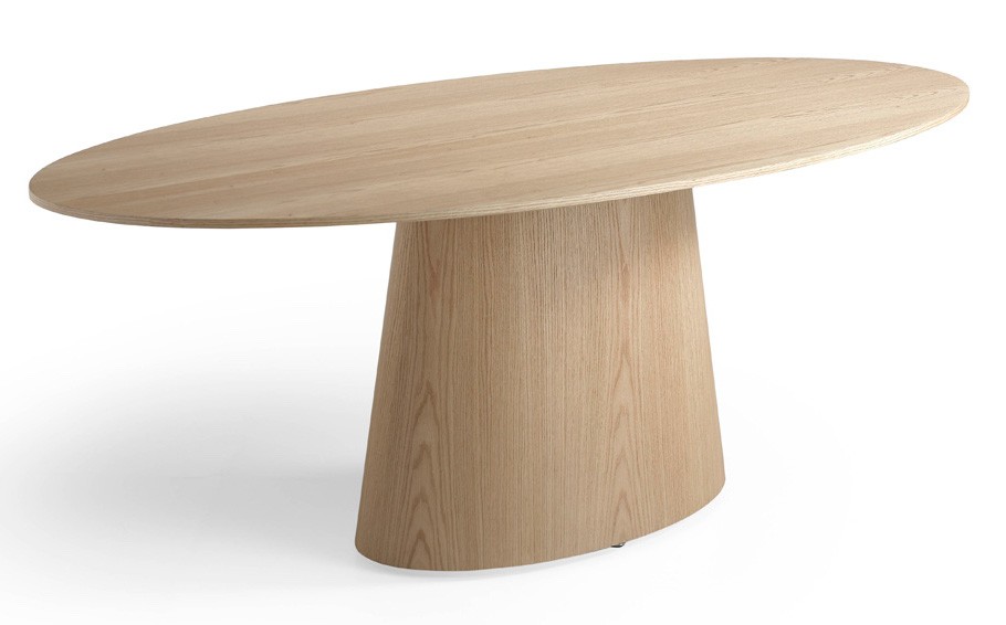 Angel Cerda - Table ovale chêne clair Minka 220 cm | LesTendances.fr
