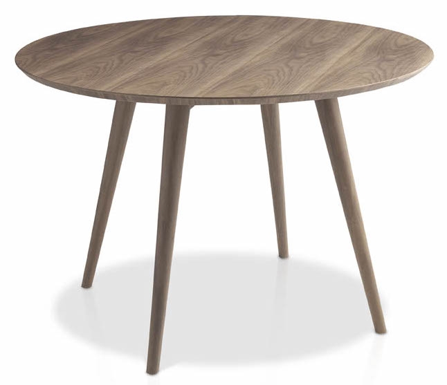 Angel Cerda - Table ronde Bois noyer Roka | LesTendances.fr