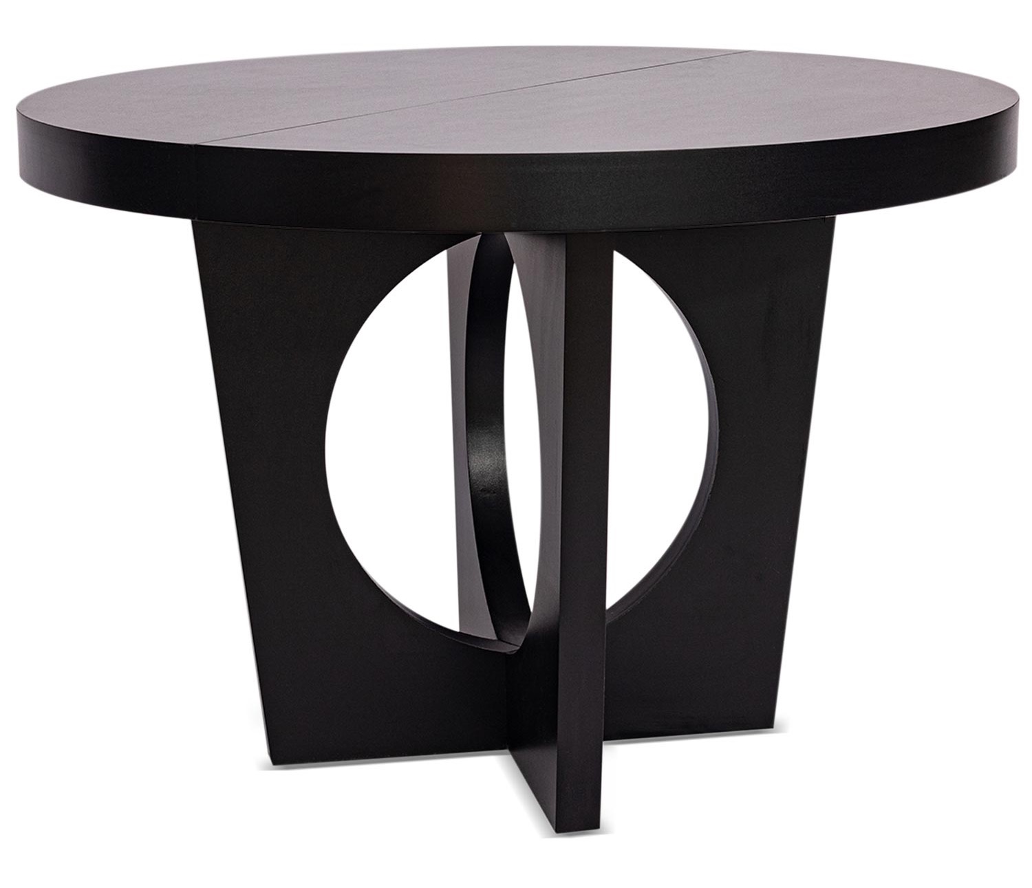 Table ronde extensible Kalipso Noir | LesTendances.fr