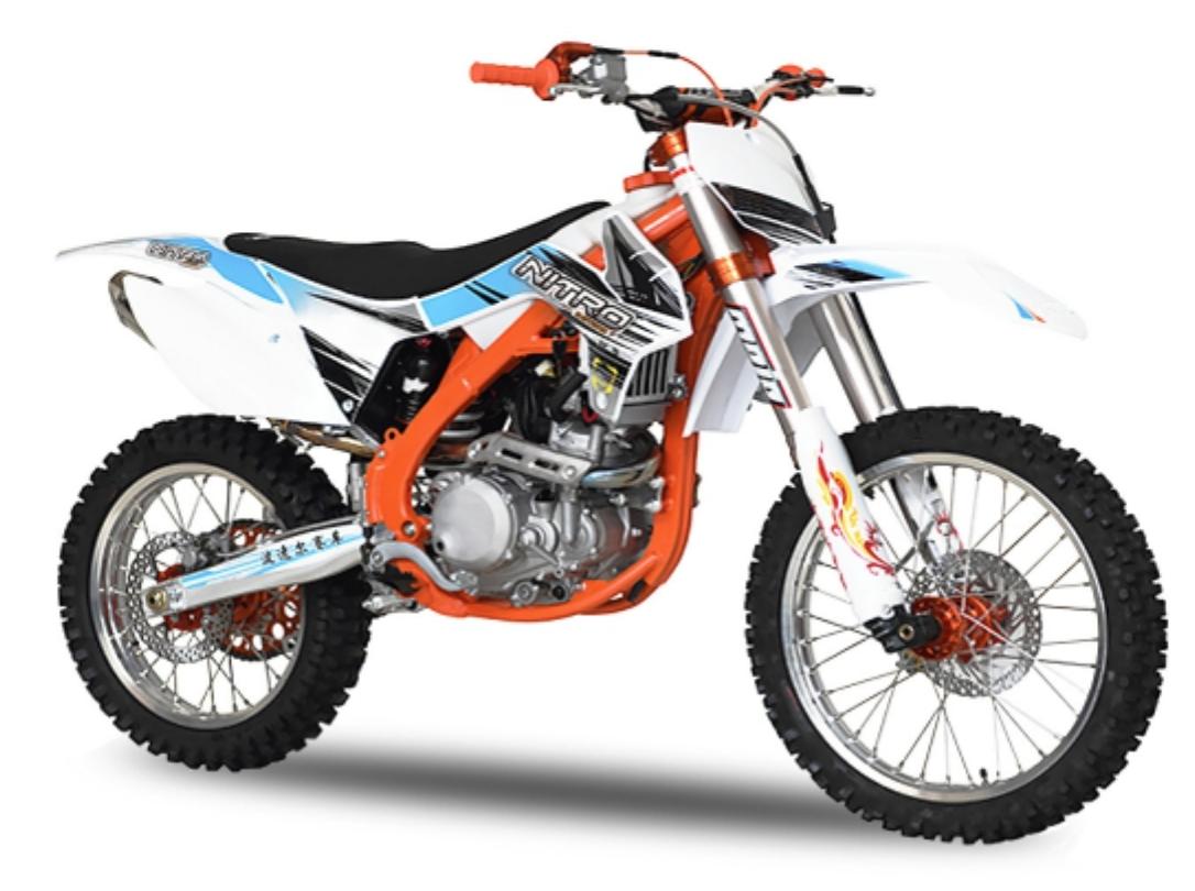 Ultimate 250cc orange 21/18 pouces Dirt bike | LesTendances.fr