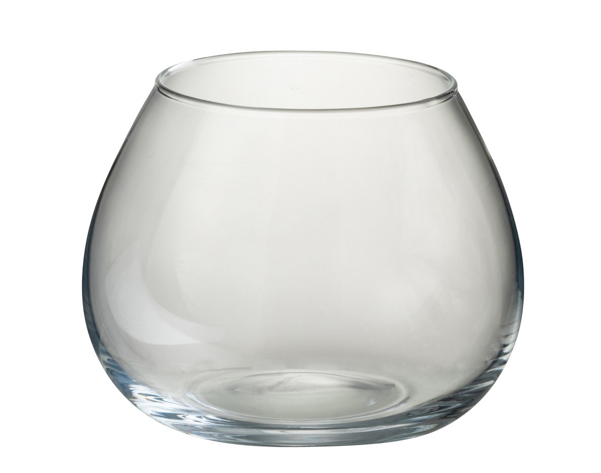 Vase verre transparent Fie D 19 cm | LesTendances.fr