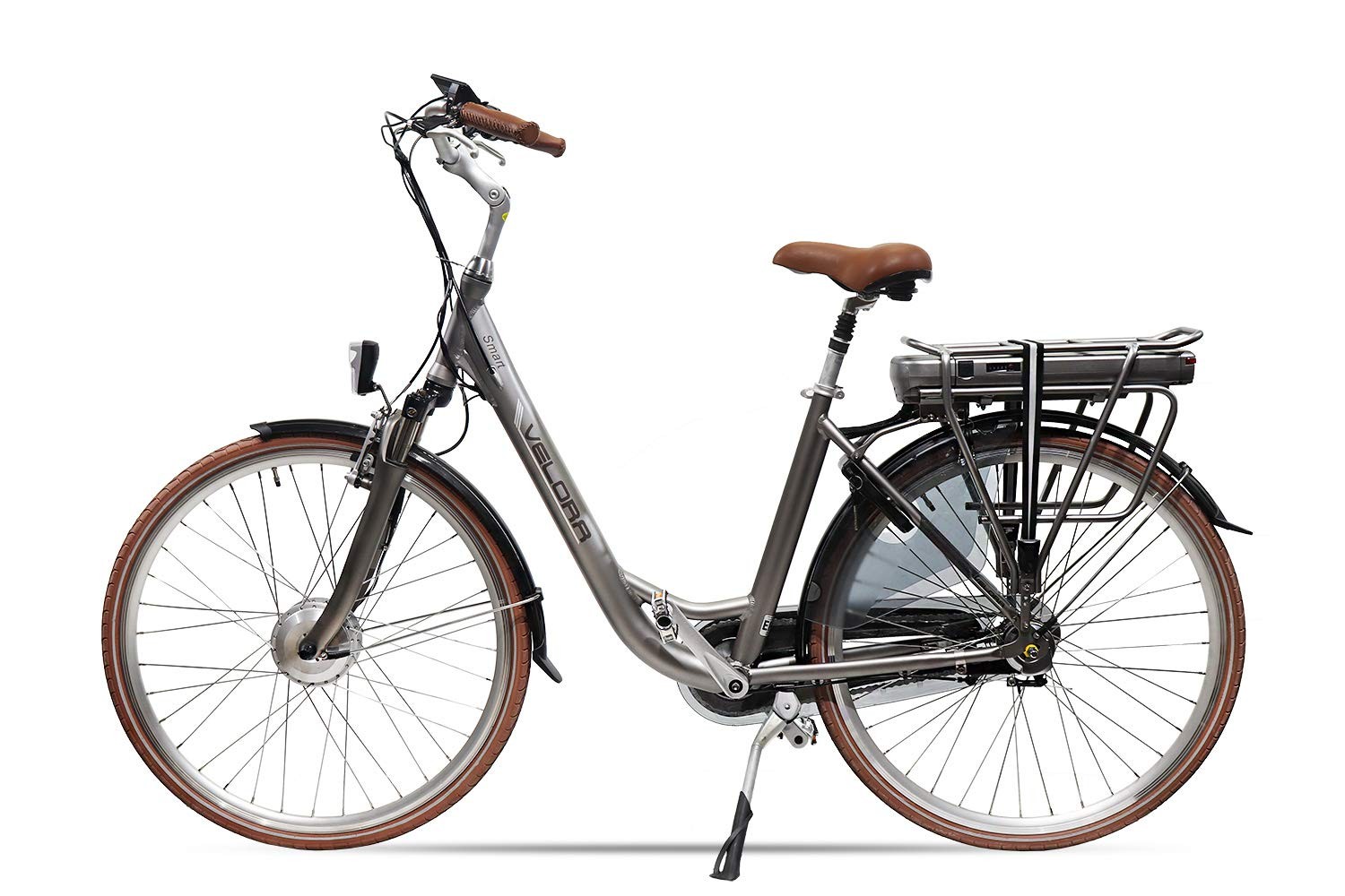 Velora - Vélo électrique Velora 250W Pedelec argent | LesTendances.fr