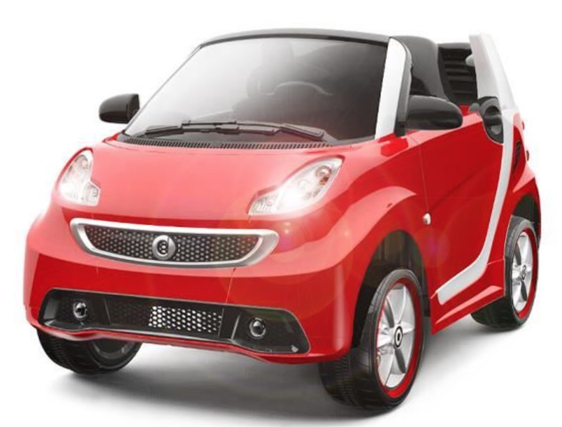 Smart - Voiture électrique Smart For Two rouge 2x30W 6V | LesTendances.fr