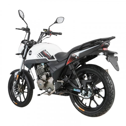 Kiden - Moto 125cc homologuée 2 personnes Kiden KD125-G gris ...